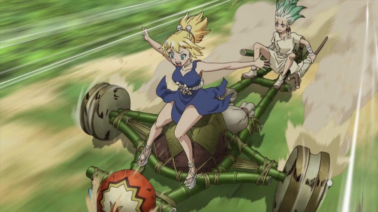 Dr. Stone – ep 6 a 8 – A construção do reino da ciência | Anime21